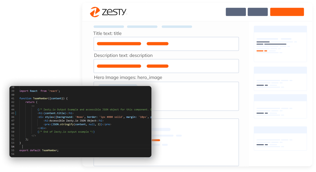 Improve the Next.js experience with Zesty.io