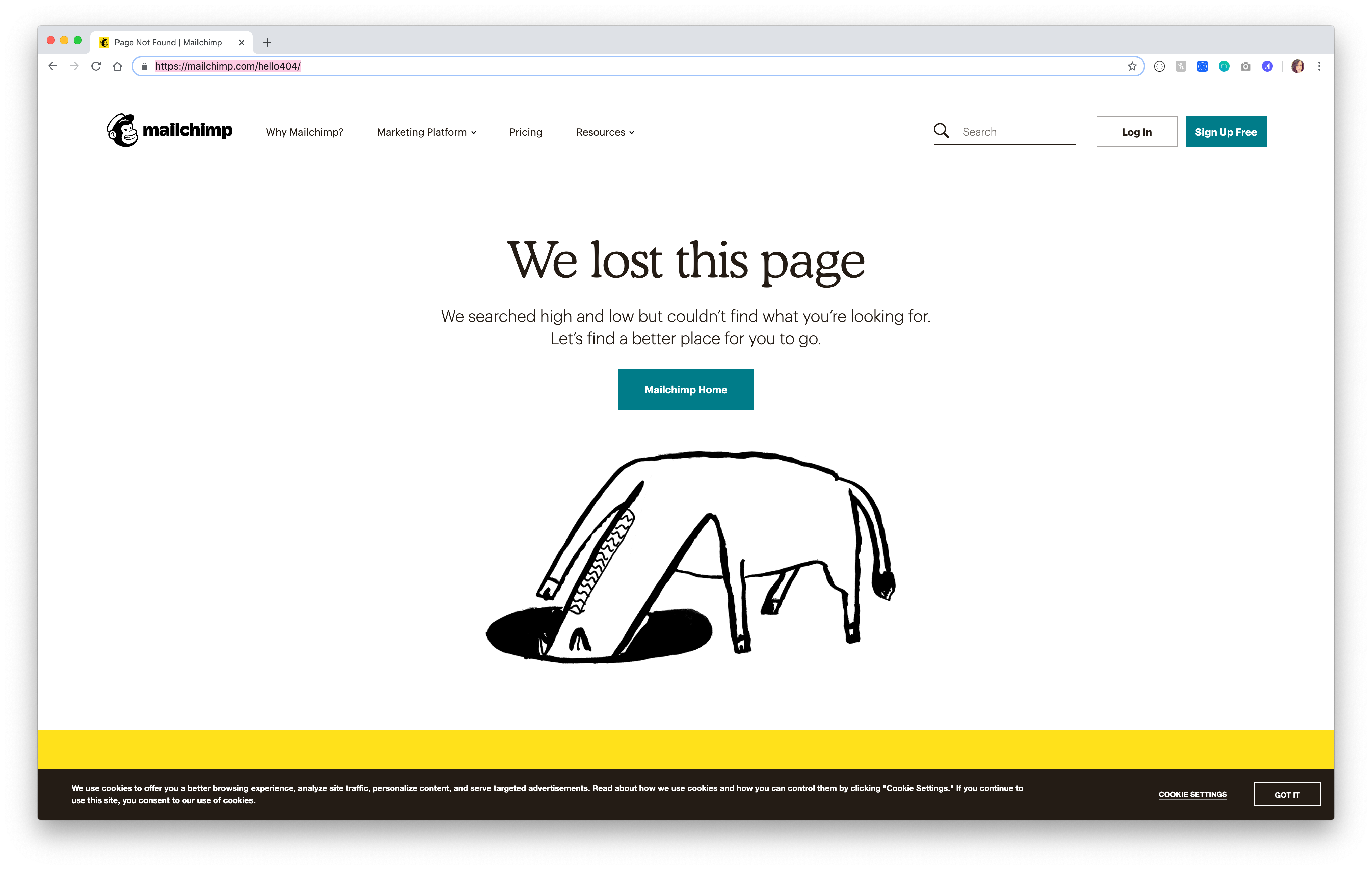 40 Examples Of 404 Pages